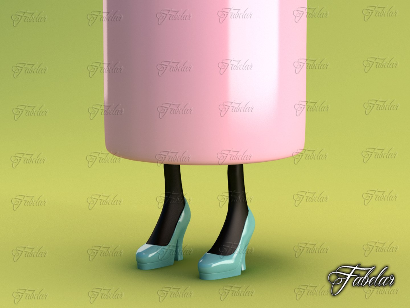 3d Pili Character