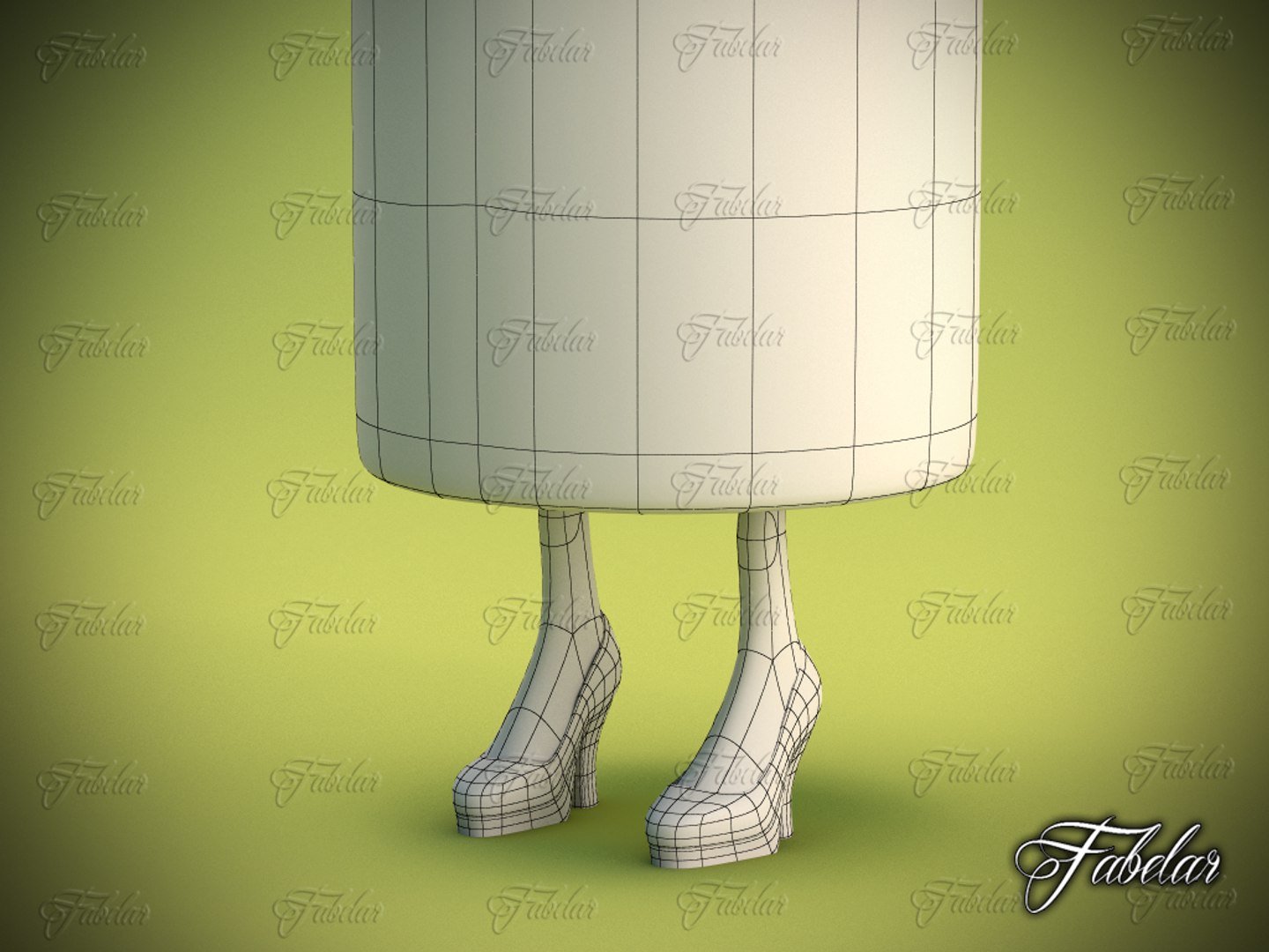 3d Pili Character