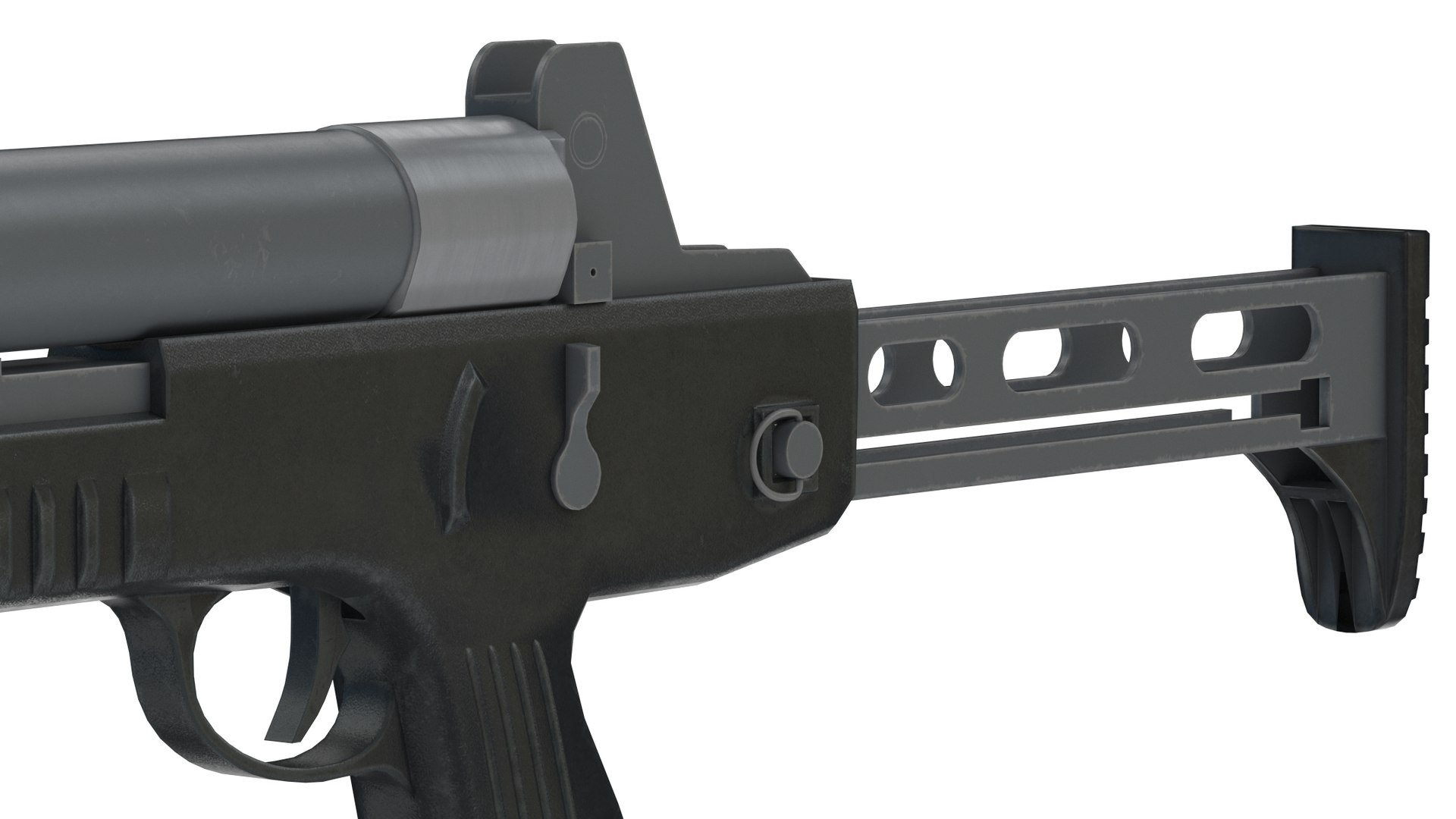 CF 05 Submachine Gun Low Poly PBR Realistic 3D - TurboSquid 1992027