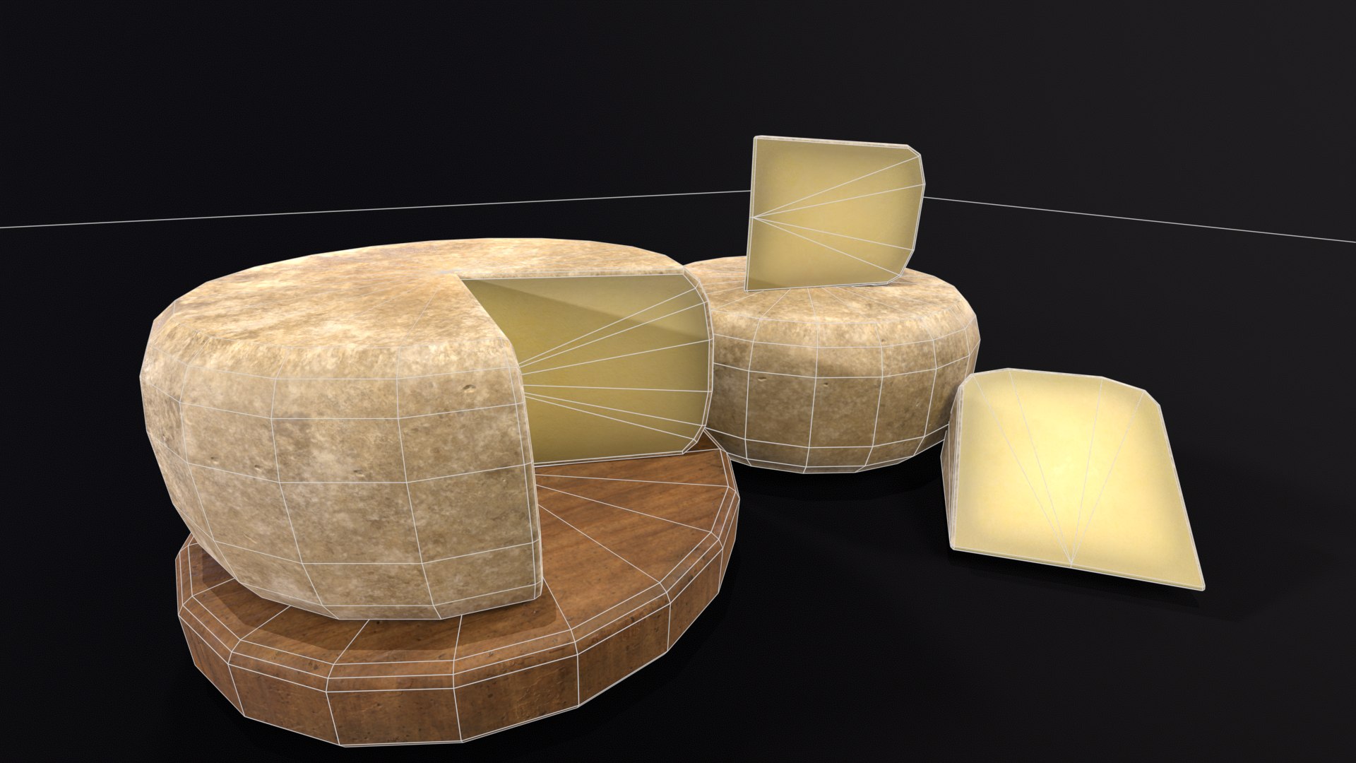 3D Cheese - TurboSquid 2207271