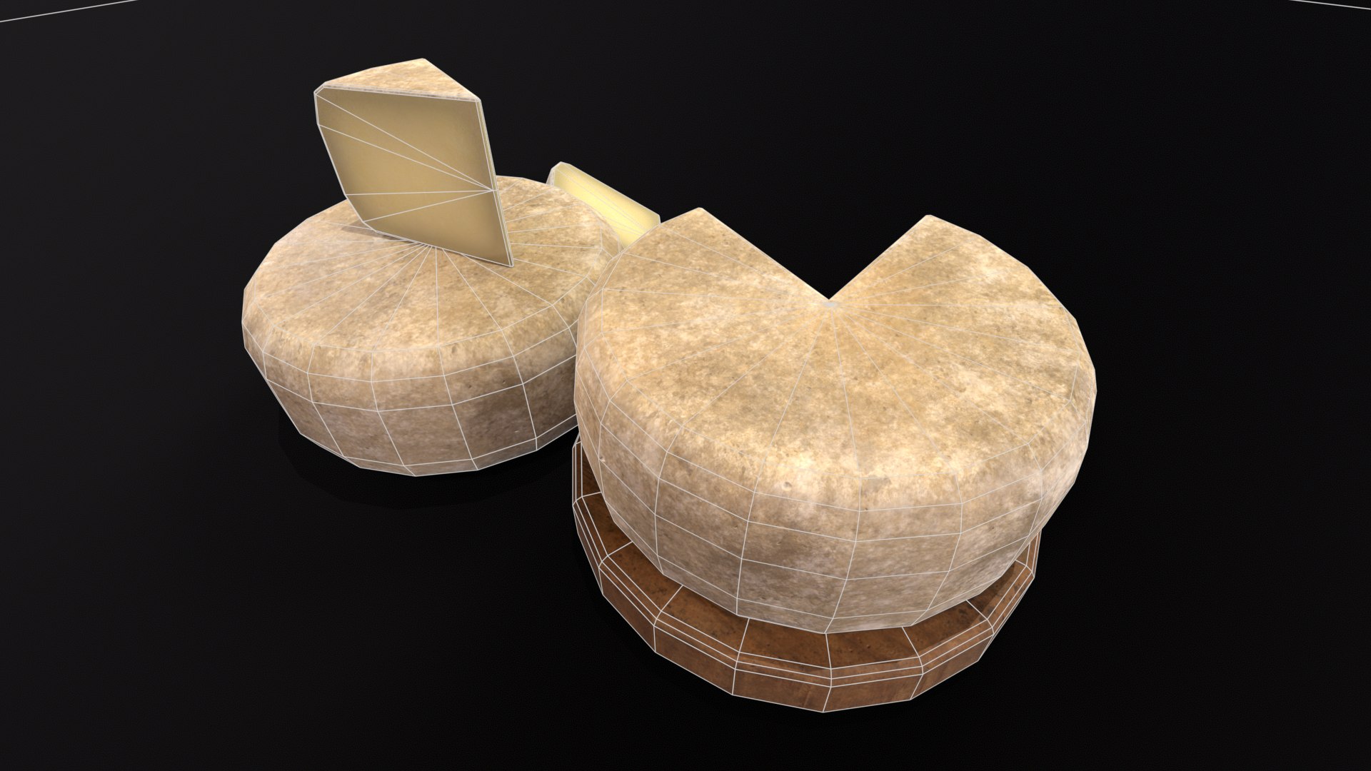 3D Cheese - TurboSquid 2207271