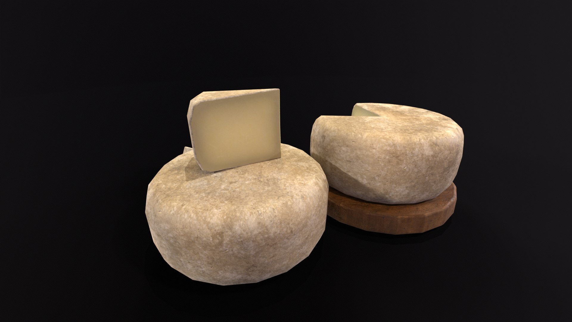 3D Cheese - TurboSquid 2207271