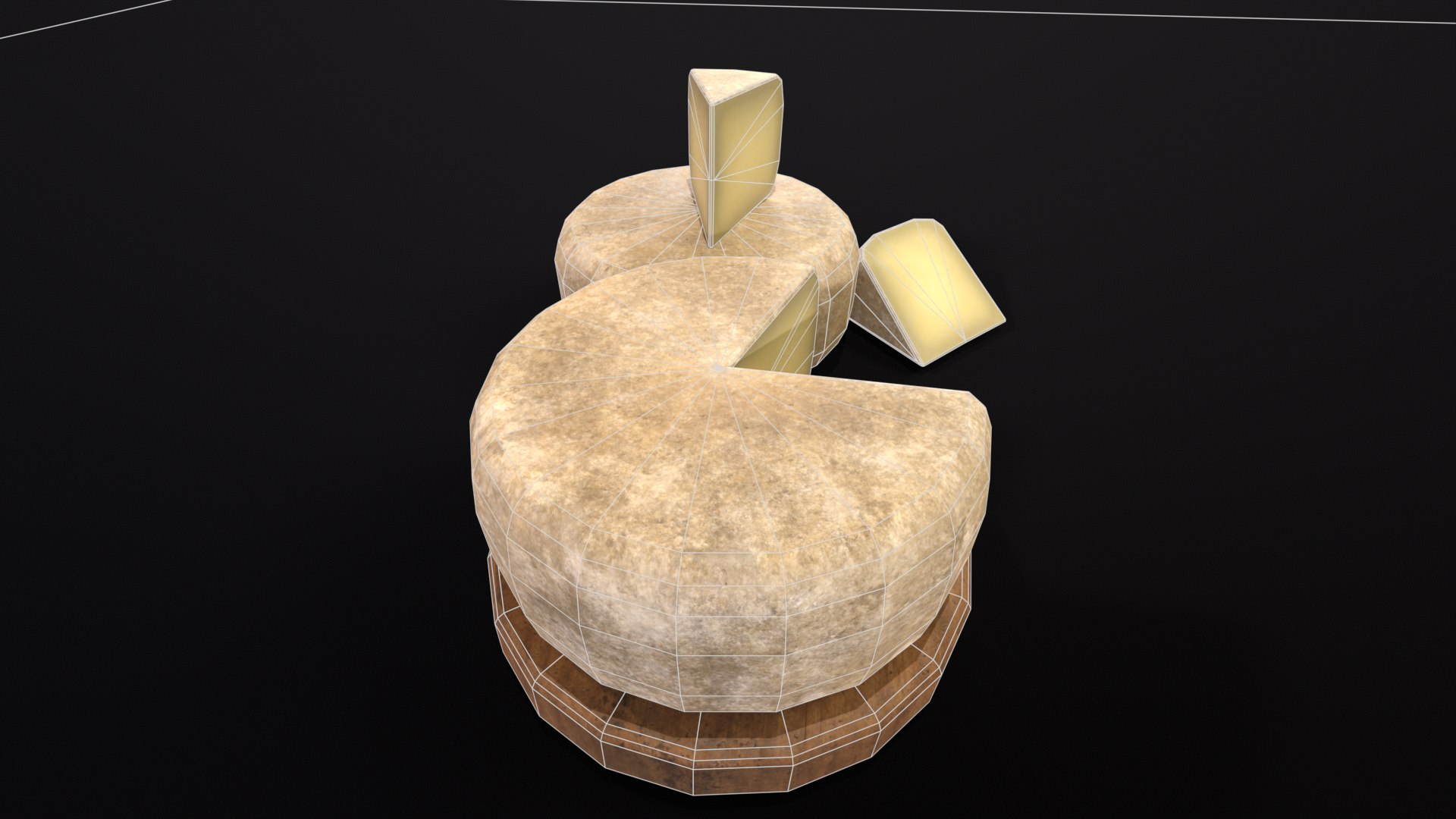 3D Cheese - TurboSquid 2207271
