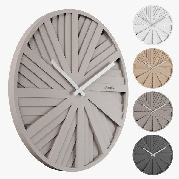 3D Wall Clock Karlsson Slides - TurboSquid 1778525