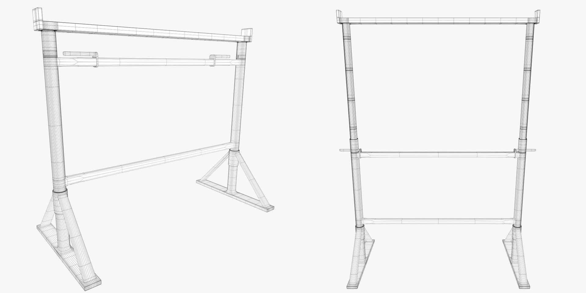 Builders Trestle Bandstand 3D Model - TurboSquid 2000500