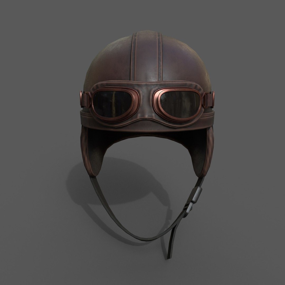 Goggles Helmet Model - TurboSquid 1448888