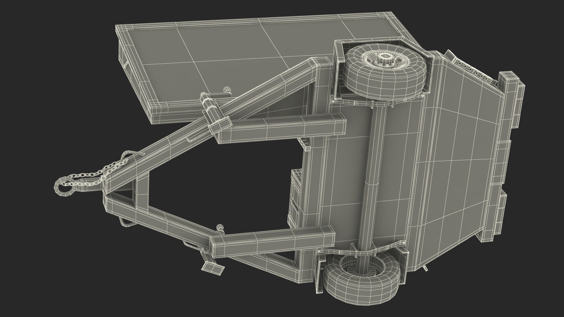 3D Electronic Traffic Message Sign Turned Off Model - TurboSquid 2099518