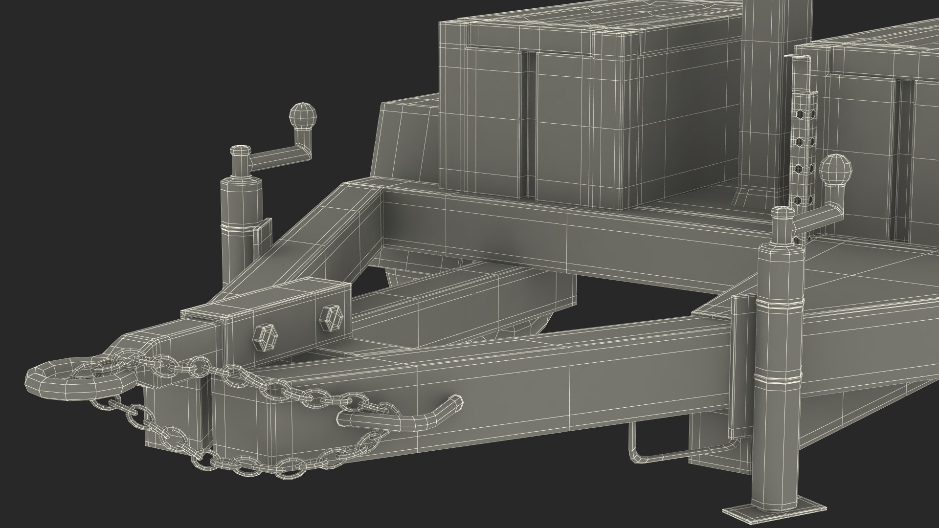3D Electronic Traffic Message Sign Turned Off Model - TurboSquid 2099518