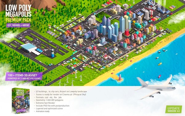 Free 3D City Models | TurboSquid