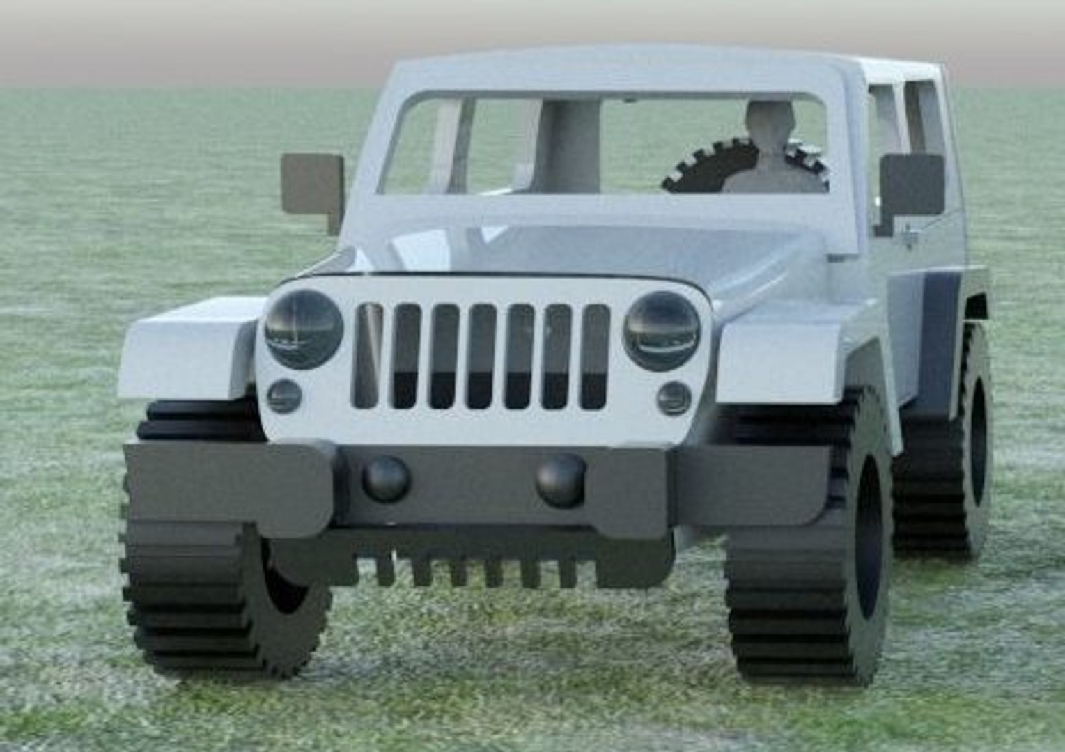 Jeep Car Rhino Vehicle 3D Model - TurboSquid 1427428
