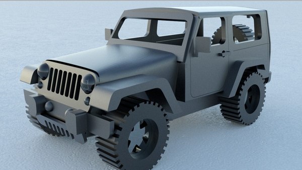 Jeep car rhino vehicle 3D model - TurboSquid 1427428