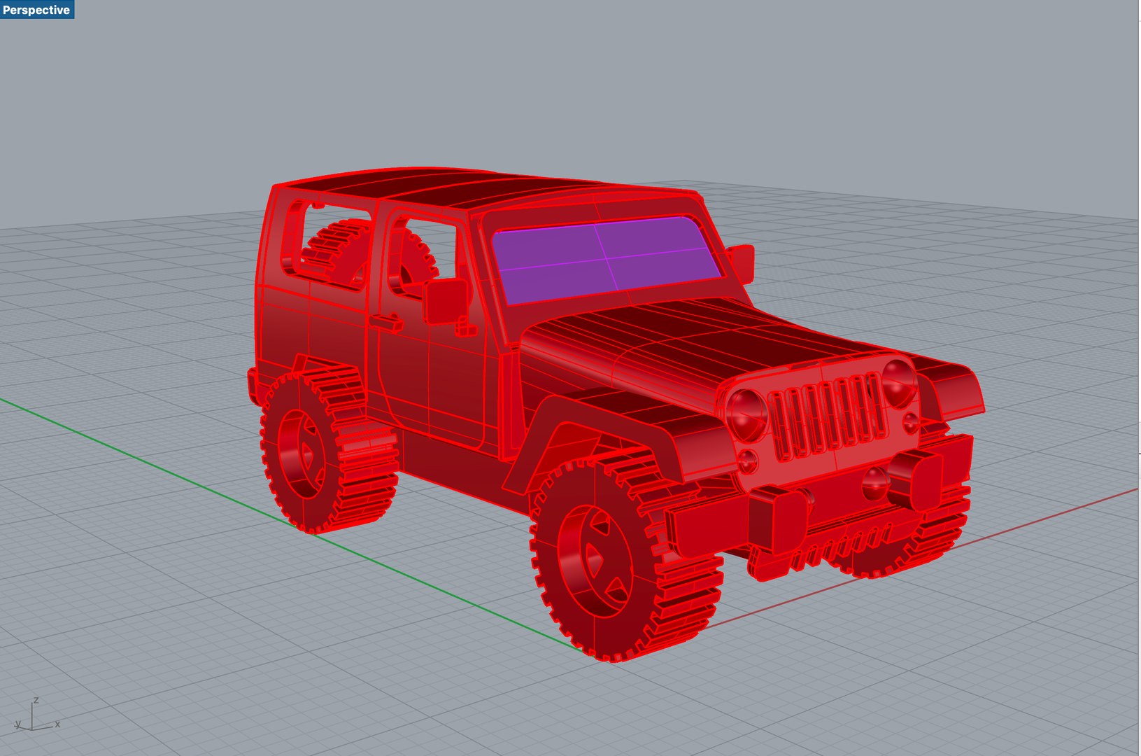 Jeep Car Rhino Vehicle 3D Model - TurboSquid 1427428