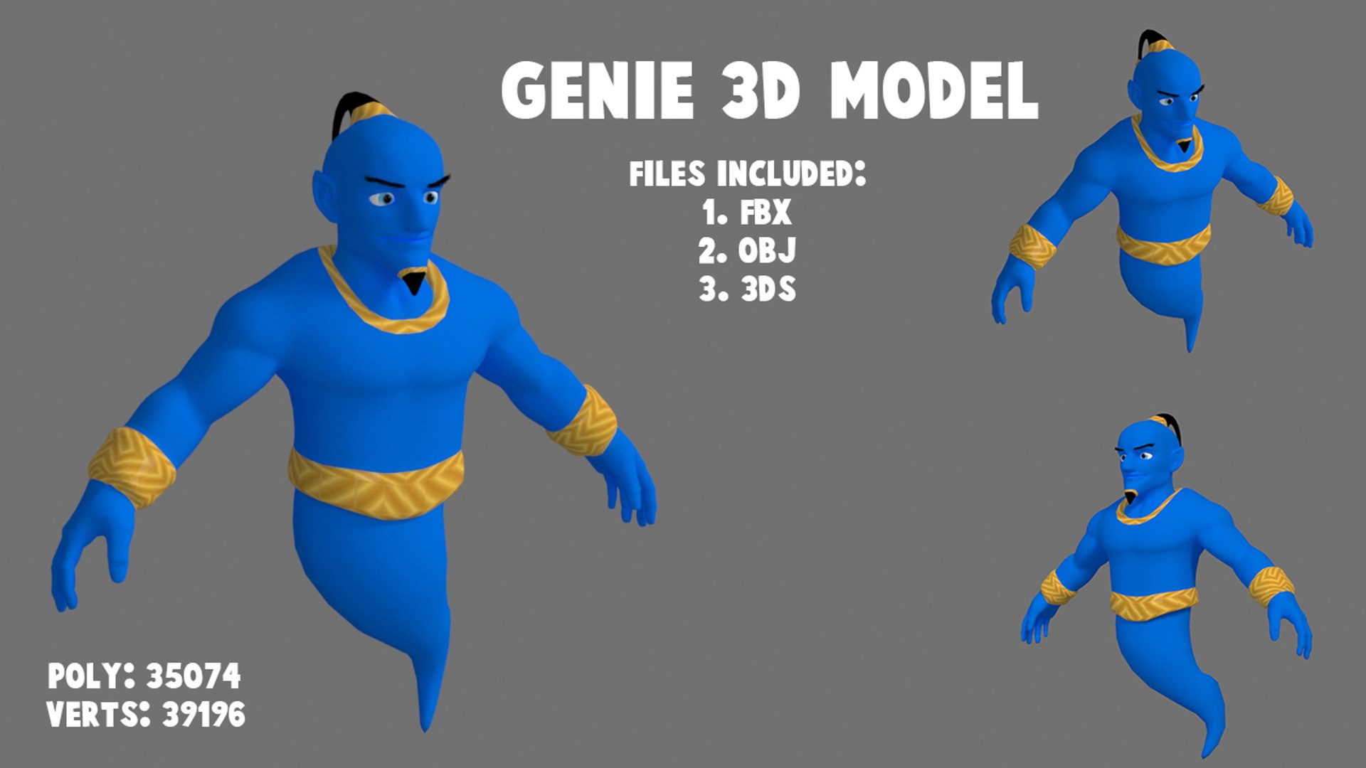 3D Model Genie - TurboSquid 1396415