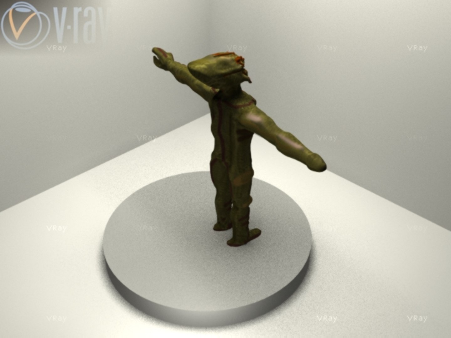 3D Alien - TurboSquid 720447