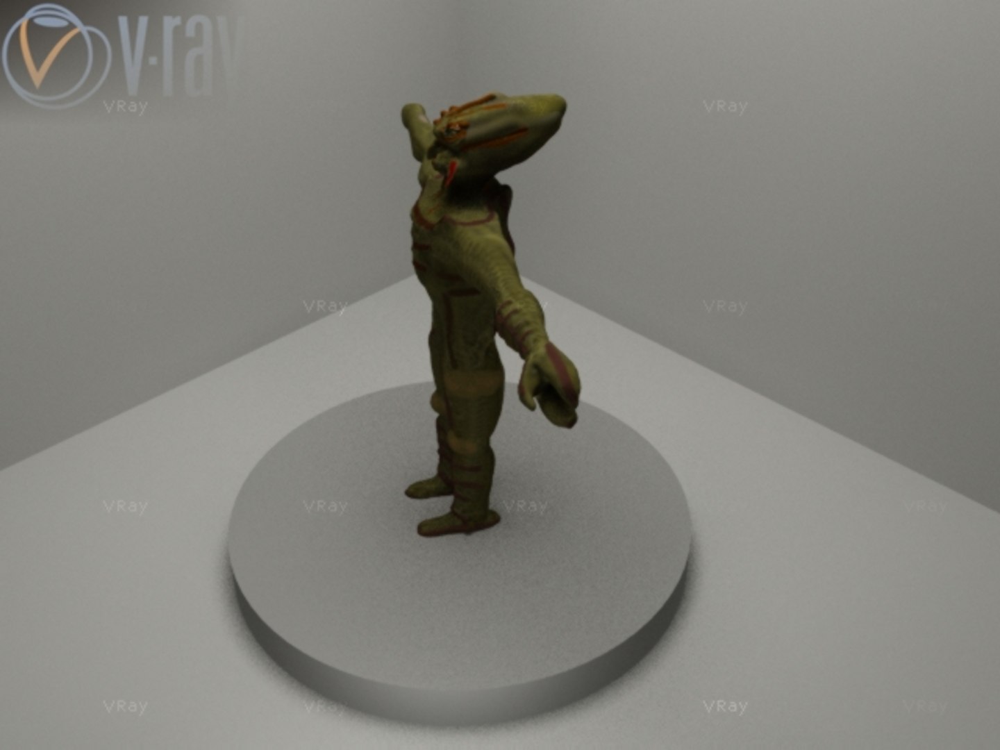 3D Alien - TurboSquid 720447