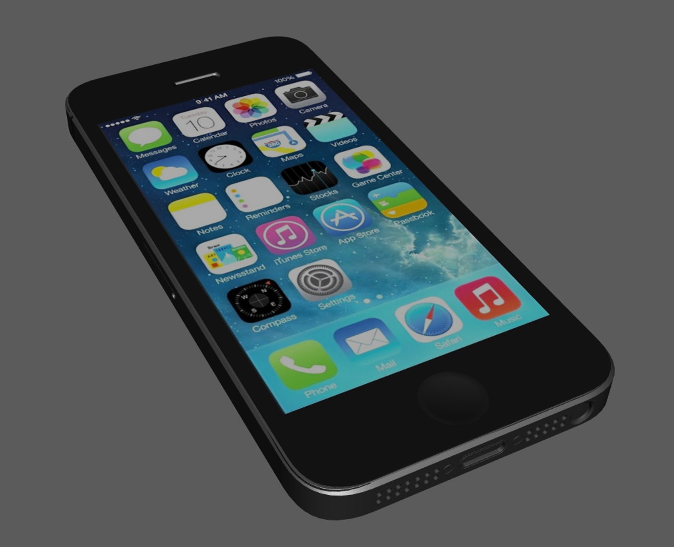 Iphone 5 Phone 3D Model - TurboSquid 1184915