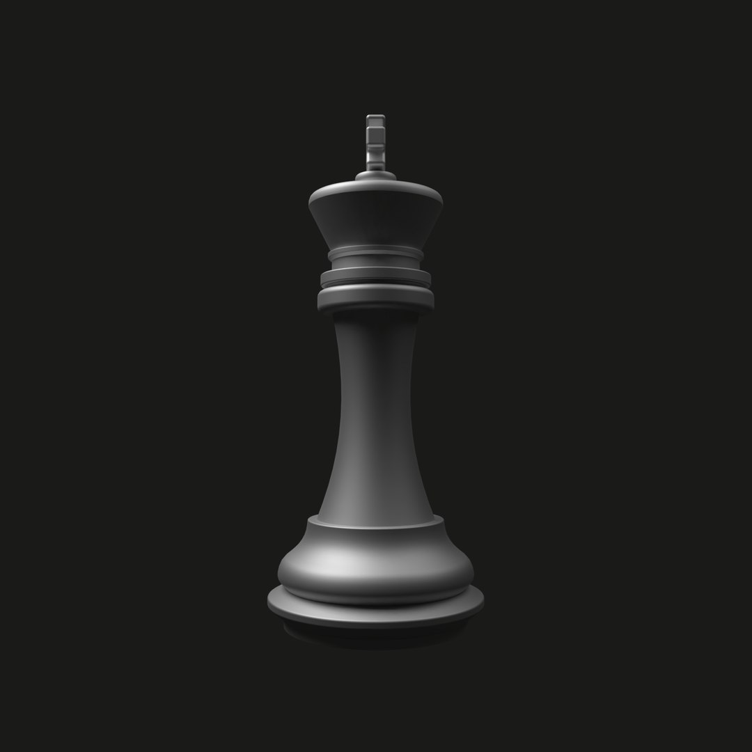 Chess King Model - TurboSquid 1520667