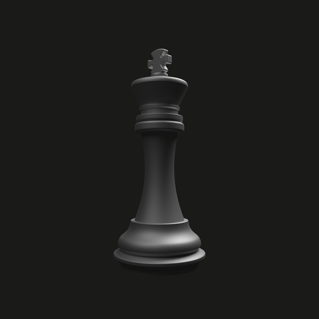 Chess King Model - TurboSquid 1520667