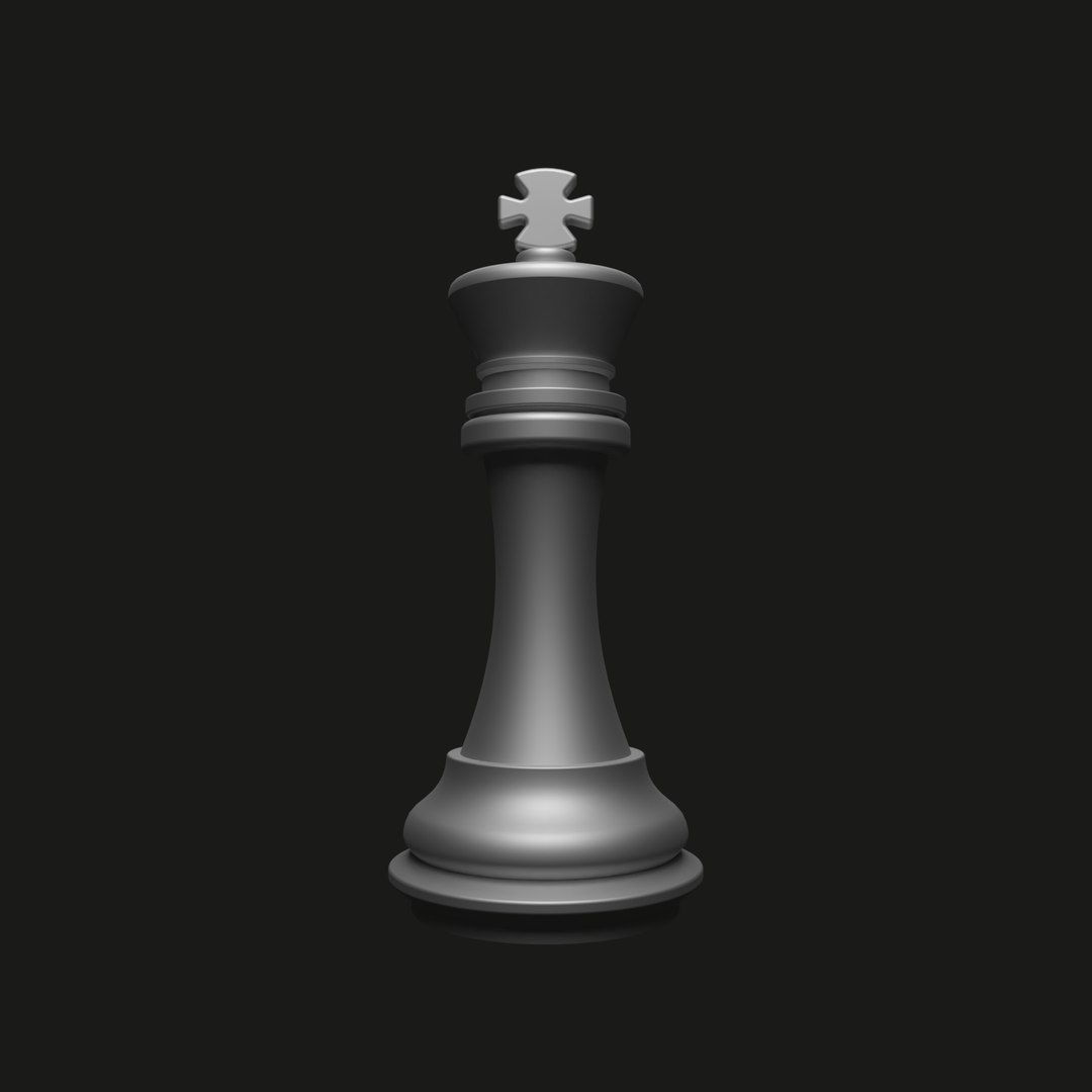 Chess King Model - TurboSquid 1520667