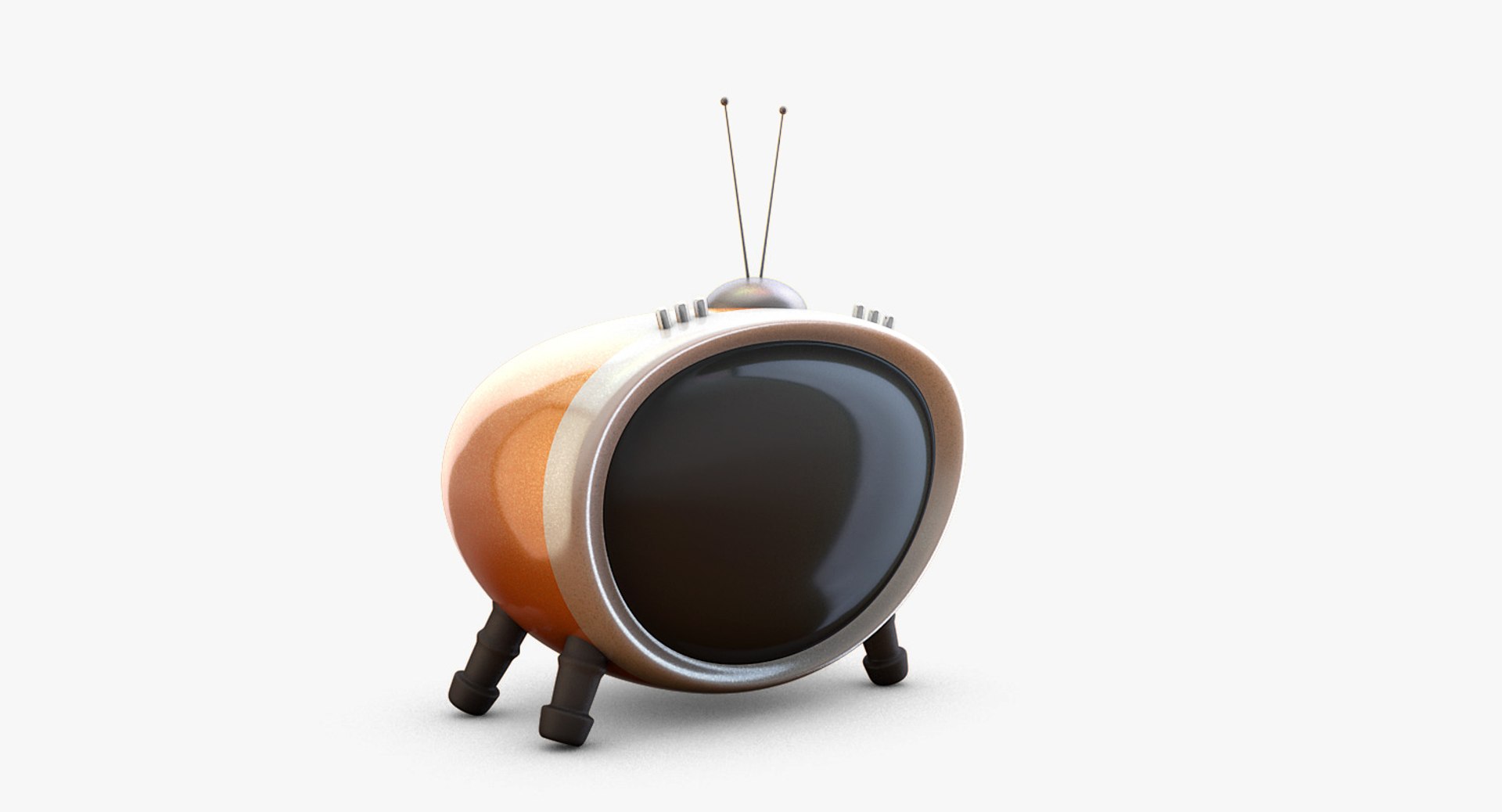 3d Model Funny Tv