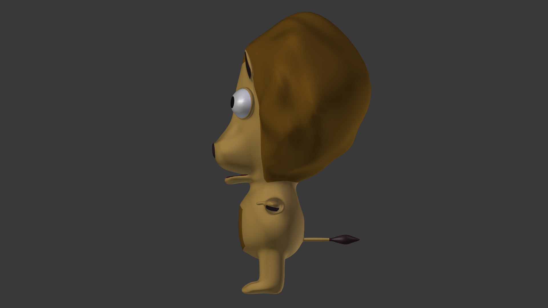 Lion Cartoon Model | 1142351 | TurboSquid