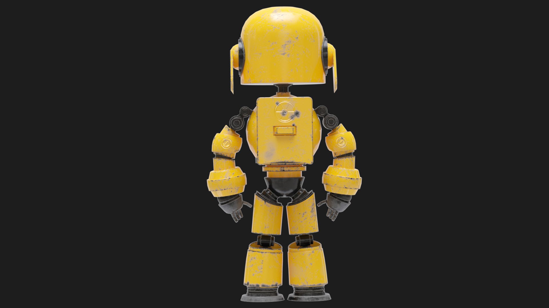 3D Mini Robot Low Poly Model - TurboSquid 1831385