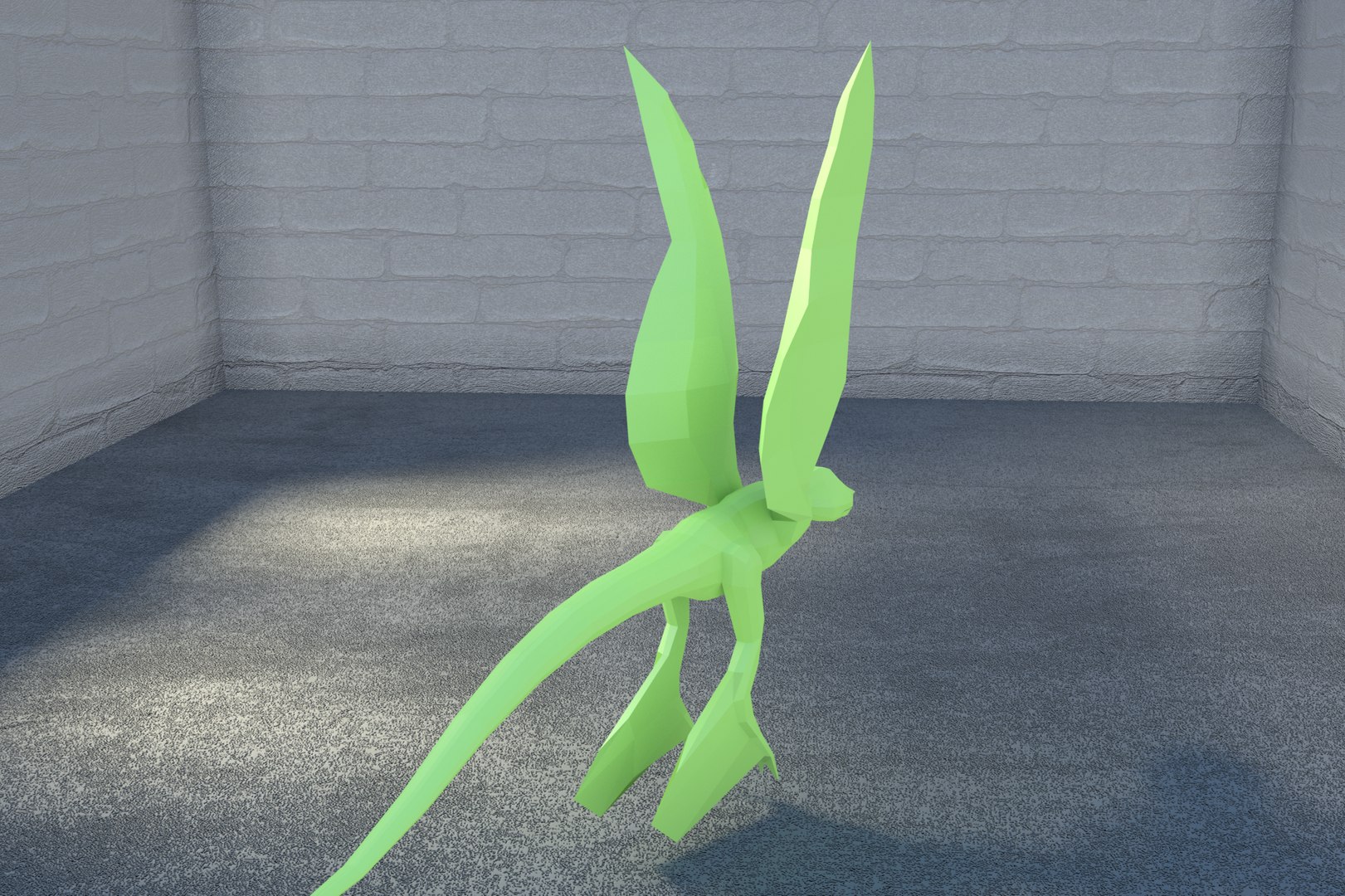 3D Low-poly Microraptor Animations Model - TurboSquid 1331379