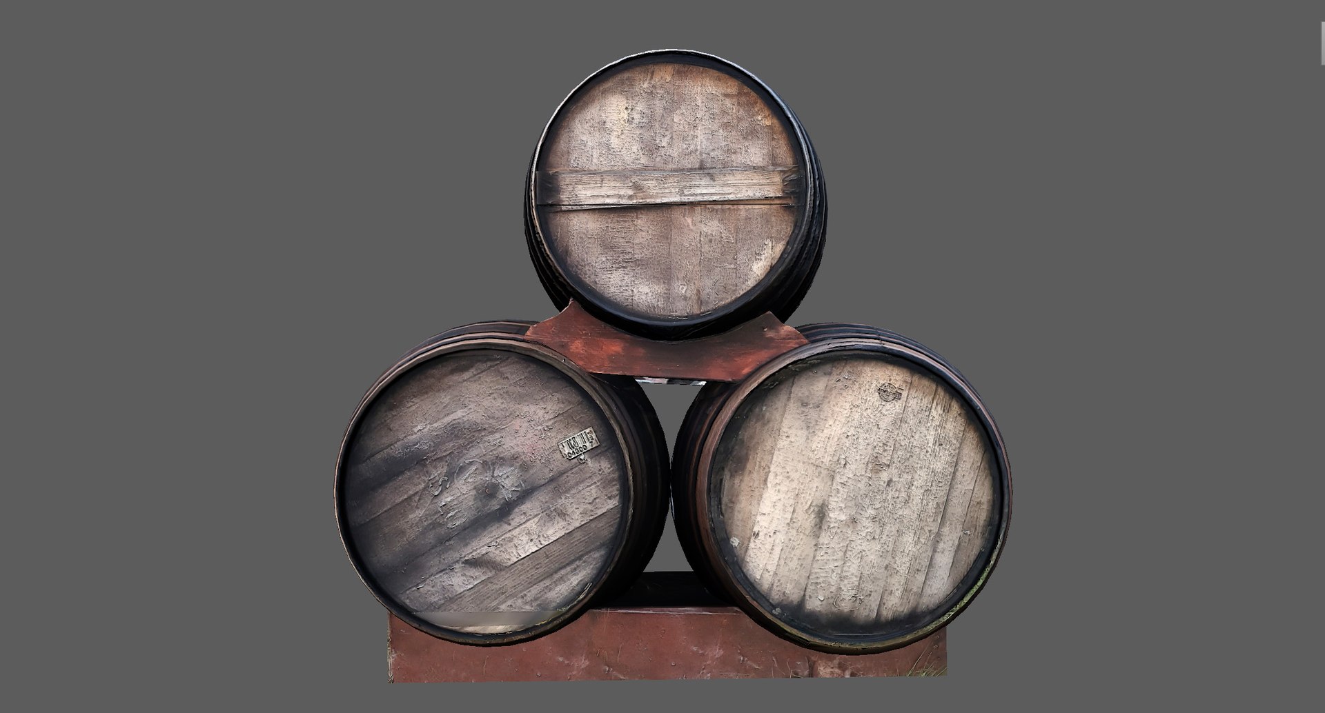 Barrels 3D - TurboSquid 2343326
