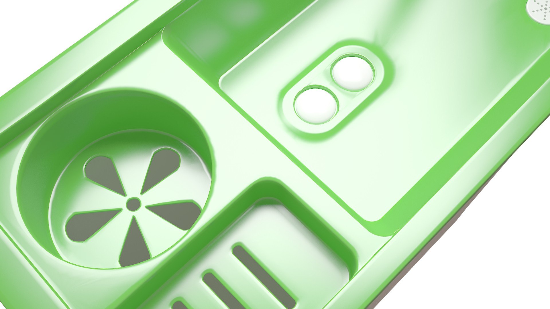 Ecosys Box Square Wc Tank 3D Model - TurboSquid 2158348