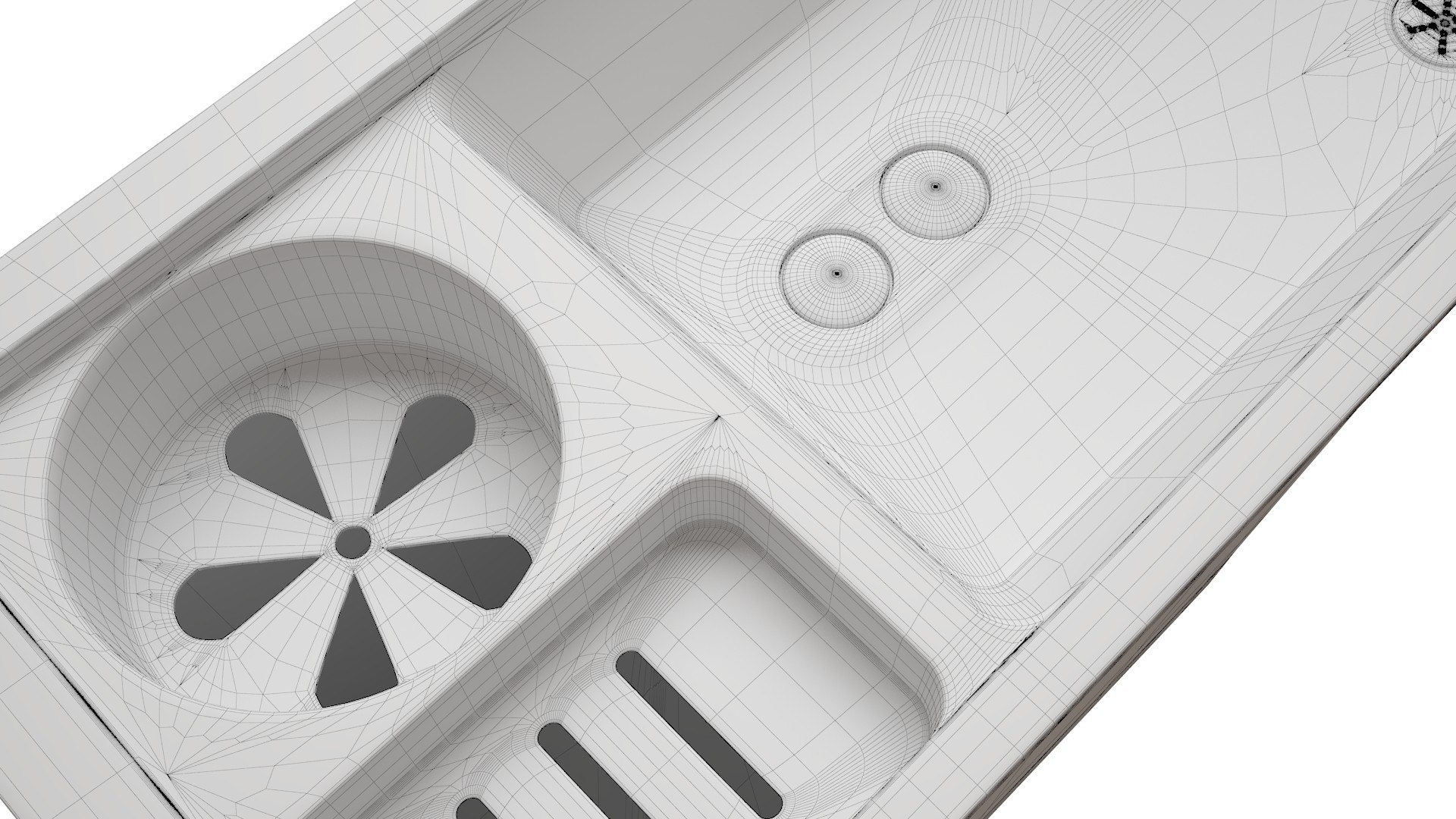 Ecosys Box Square Wc Tank 3D Model - TurboSquid 2158348