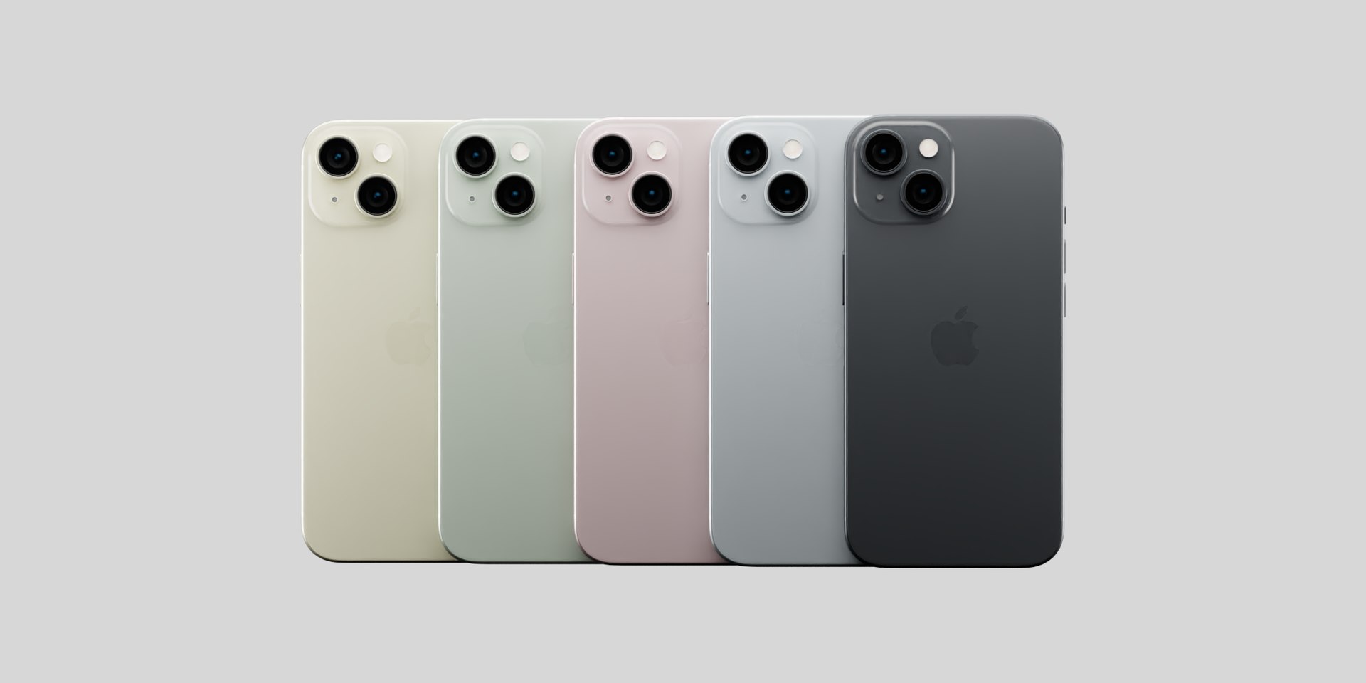 Apple iPhone 15 in Official Colors and Design 3D model - TurboSquid 2141553