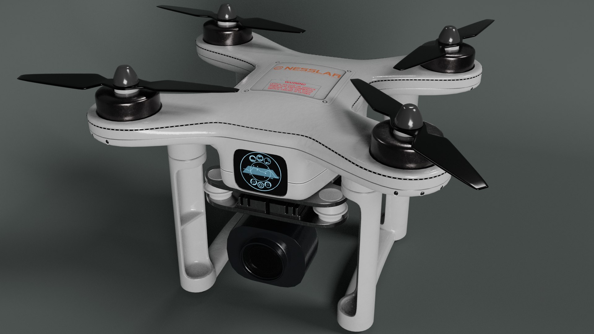 3D Camera Drone - TurboSquid 2131734