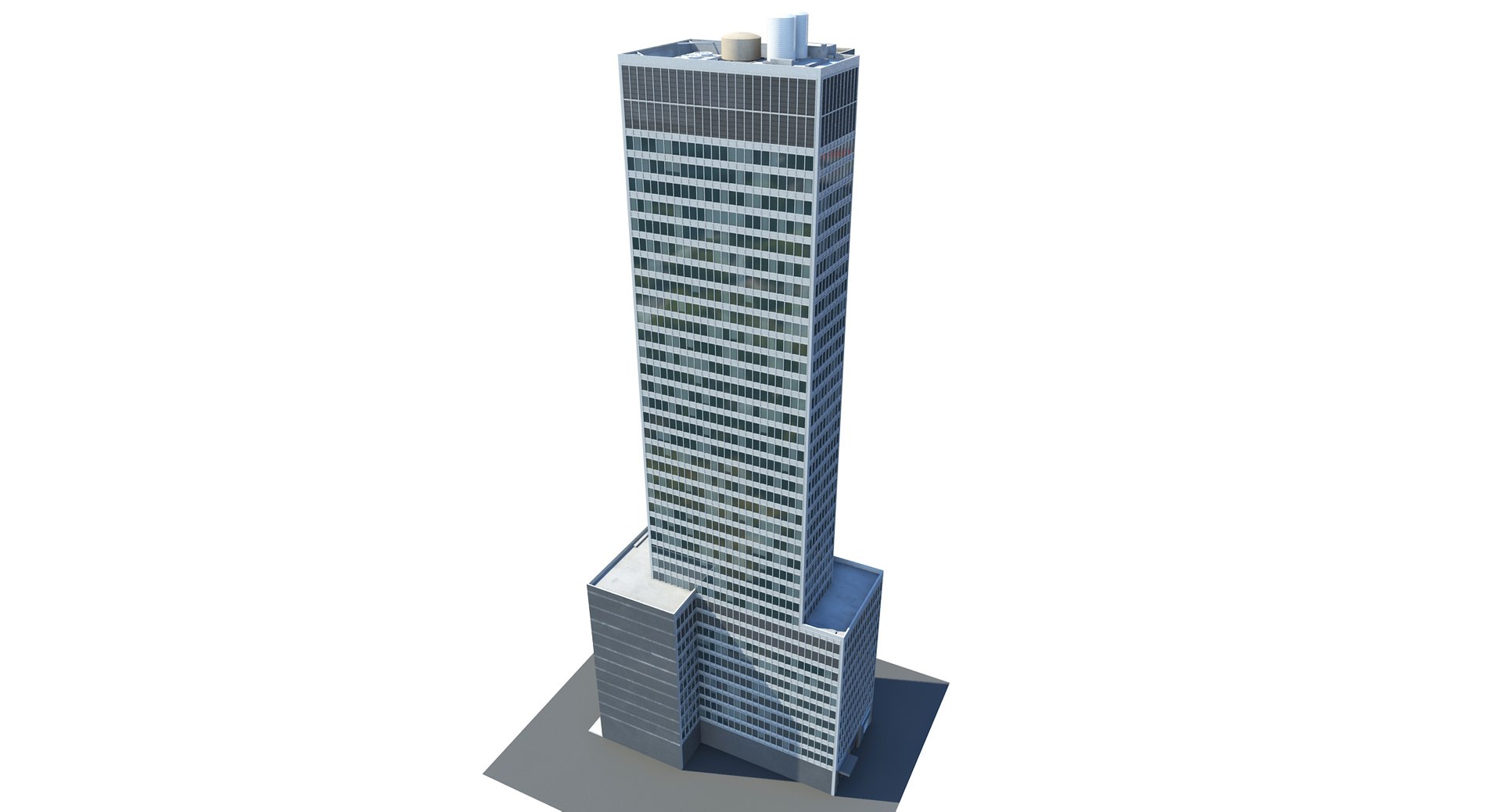 3D harper row building - TurboSquid 1543850