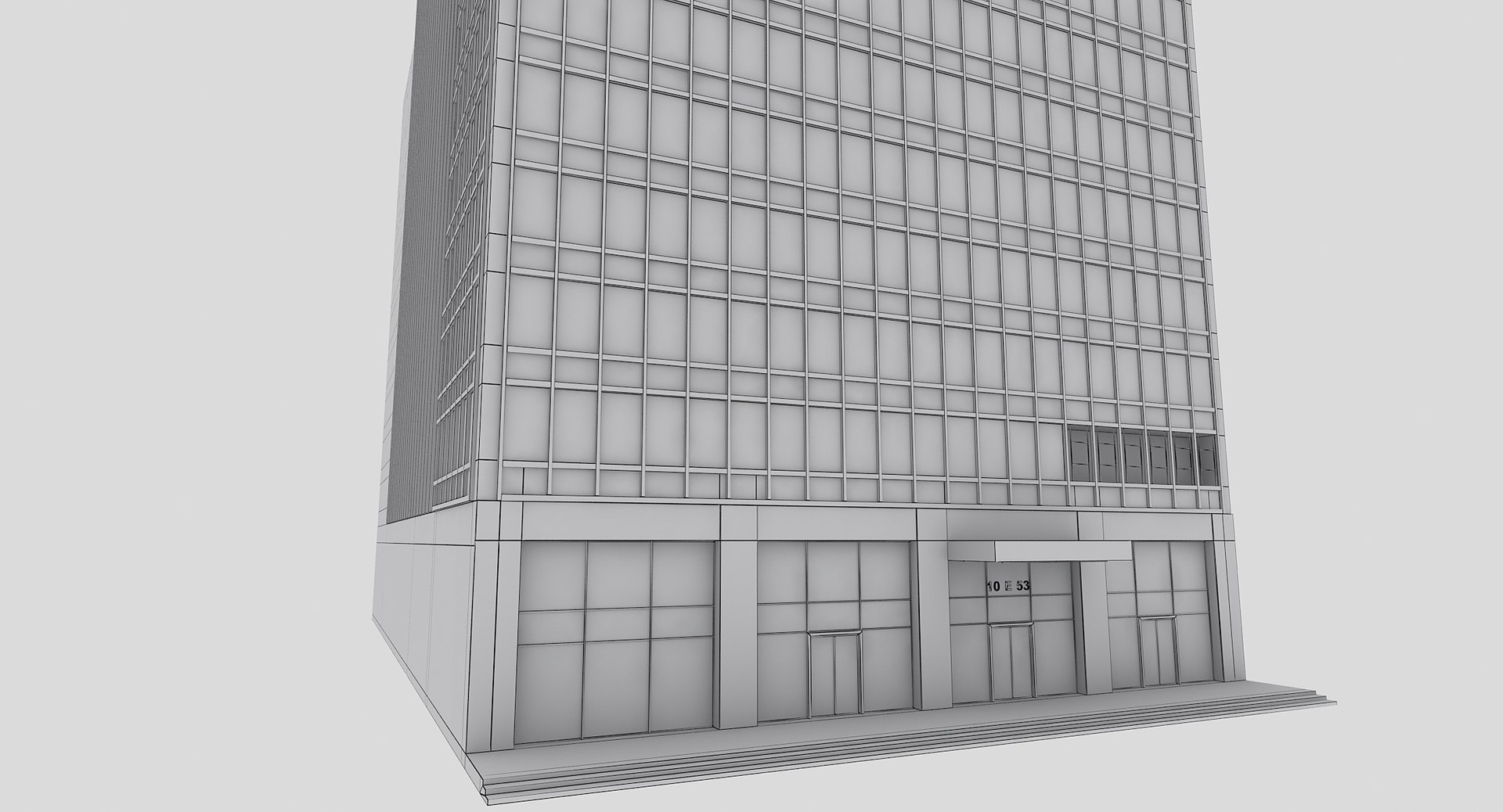 3D harper row building - TurboSquid 1543850