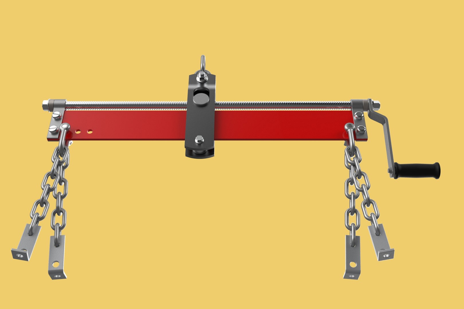 3D LOAD LEVELER ENGINE HOIST LIFT CRANE BALANCER ENGINE CHAINS HOOK ...