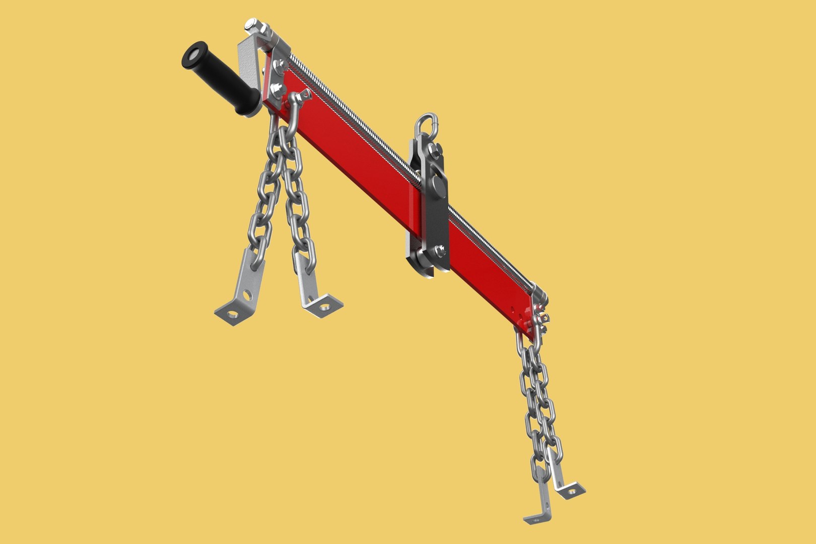 3D LOAD LEVELER ENGINE HOIST LIFT CRANE BALANCER ENGINE CHAINS HOOK ...