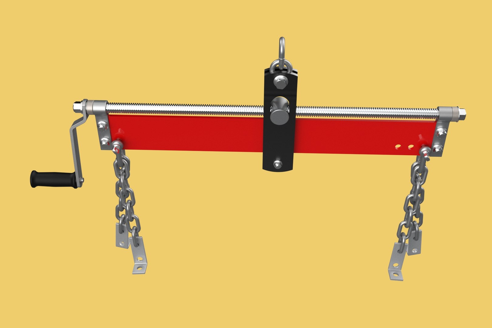 3D LOAD LEVELER ENGINE HOIST LIFT CRANE BALANCER ENGINE CHAINS HOOK ...