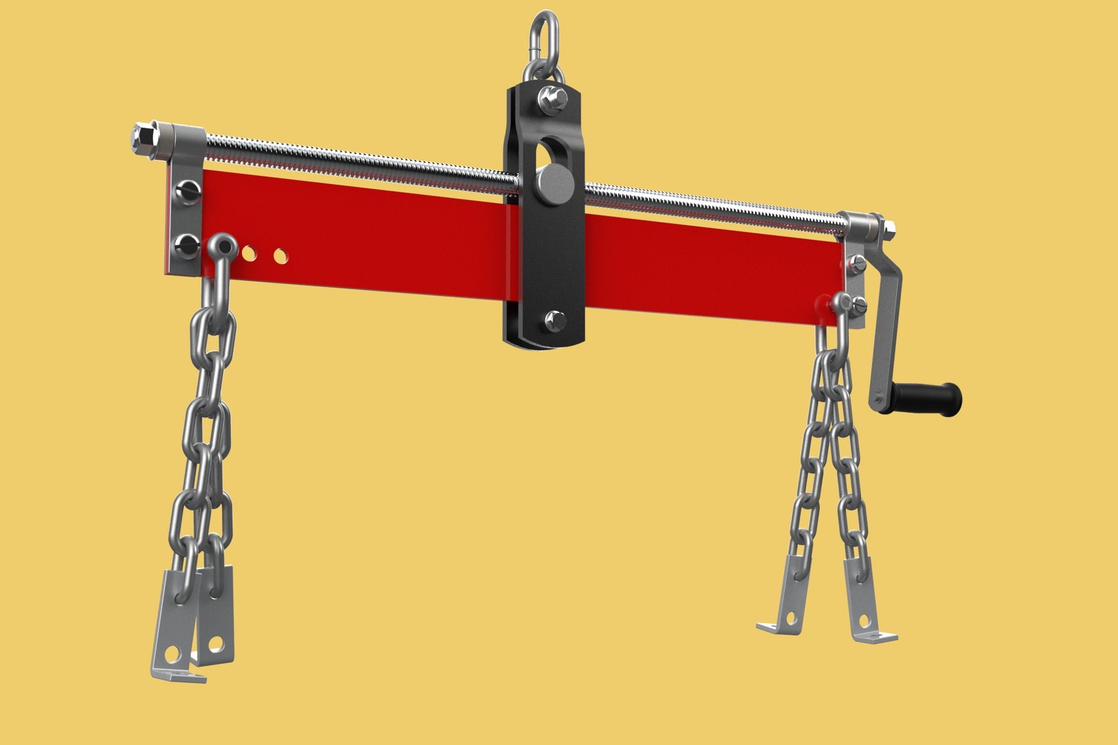 3D LOAD LEVELER ENGINE HOIST LIFT CRANE BALANCER ENGINE CHAINS HOOK ...