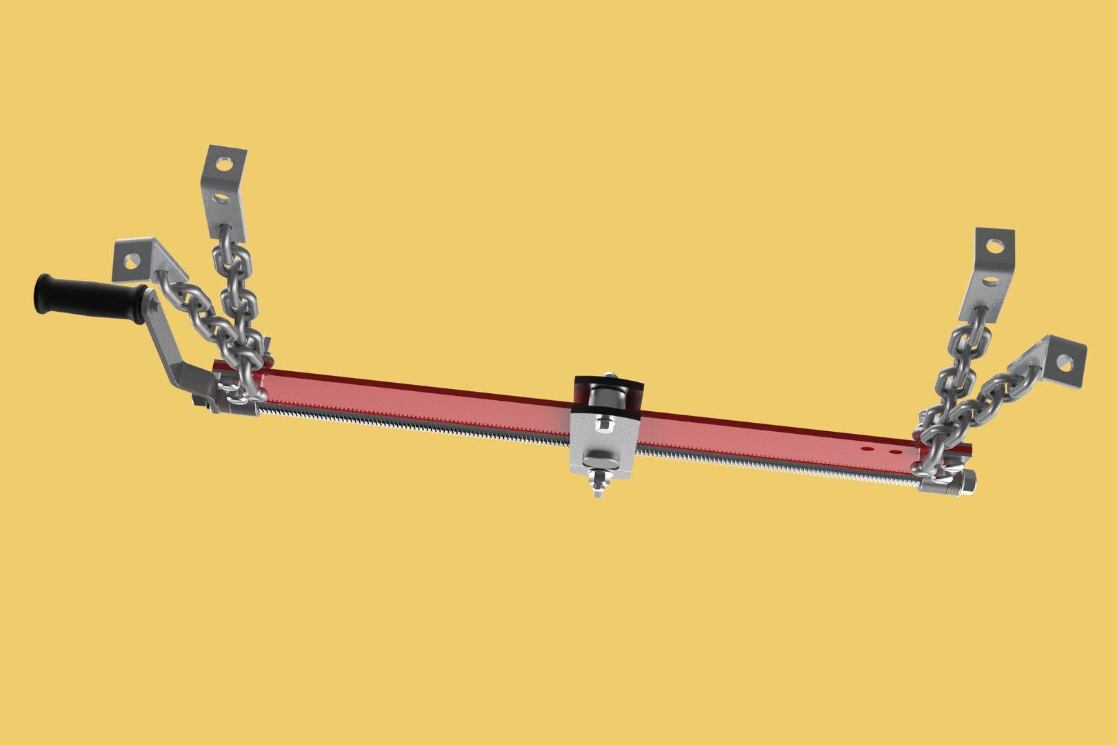 3D LOAD LEVELER ENGINE HOIST LIFT CRANE BALANCER ENGINE CHAINS HOOK ...