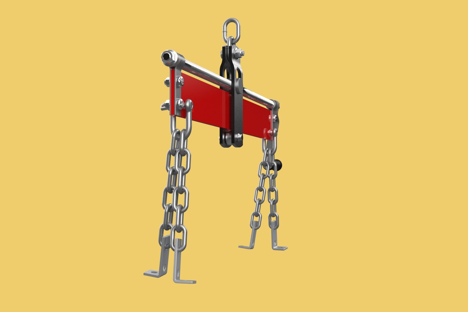 3D LOAD LEVELER ENGINE HOIST LIFT CRANE BALANCER ENGINE CHAINS HOOK ...