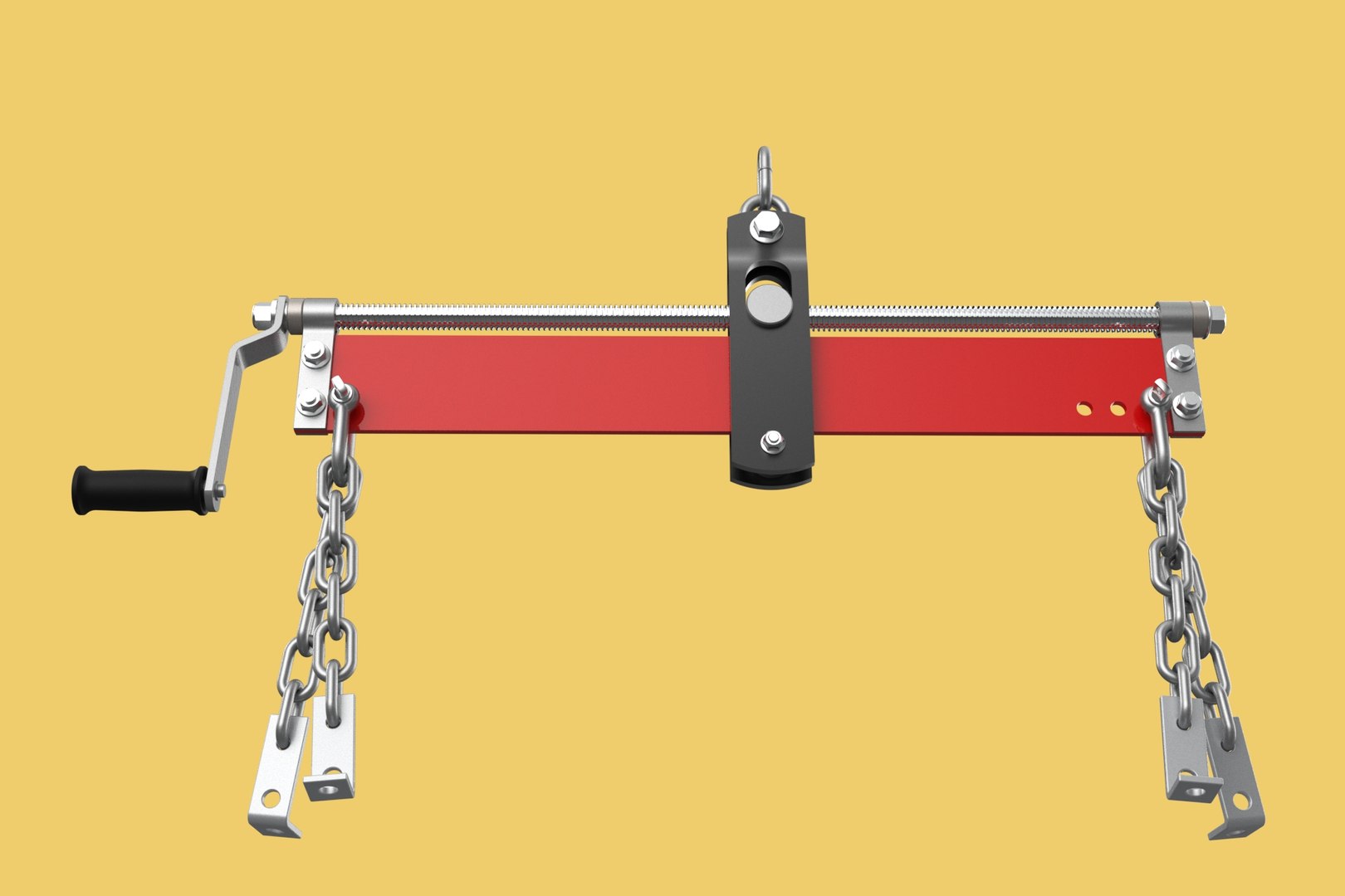 3D LOAD LEVELER ENGINE HOIST LIFT CRANE BALANCER ENGINE CHAINS HOOK ...