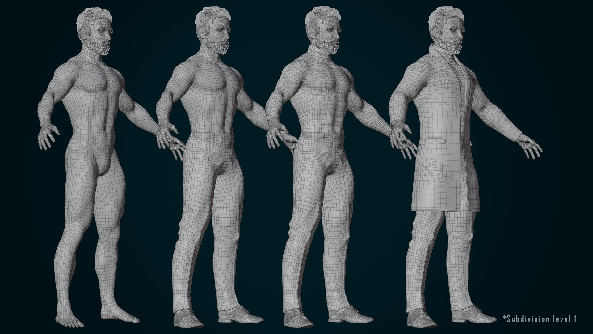 3D Model Rigged People Collection - TurboSquid 2246396