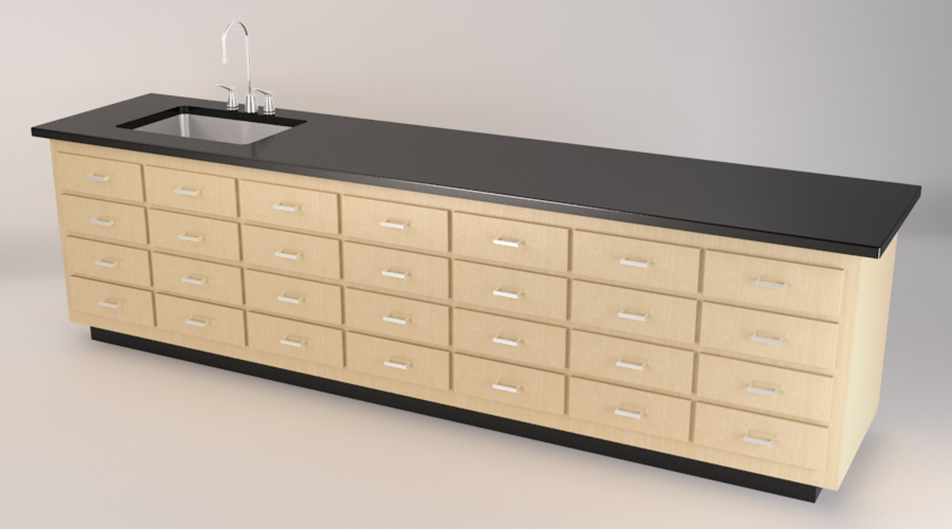 3ds Max Counter Medical Chemical