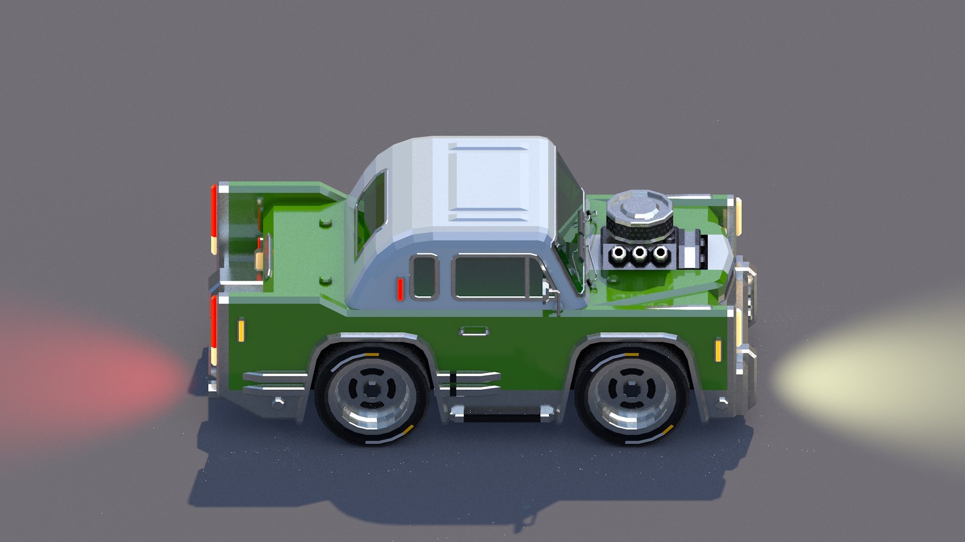 3D Drag Racer - Green Model - TurboSquid 2133661