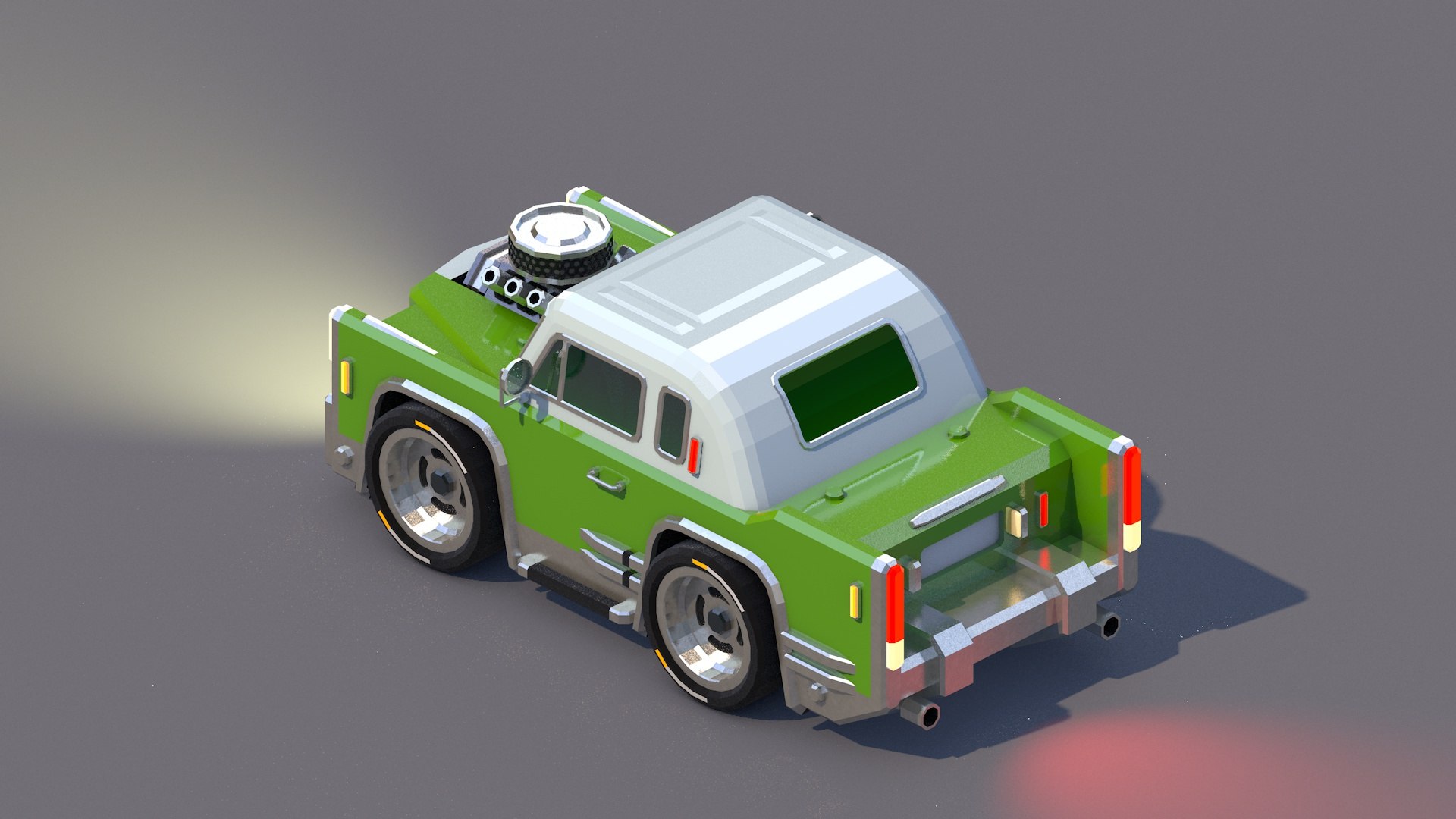 3D Drag Racer - Green Model - TurboSquid 2133661