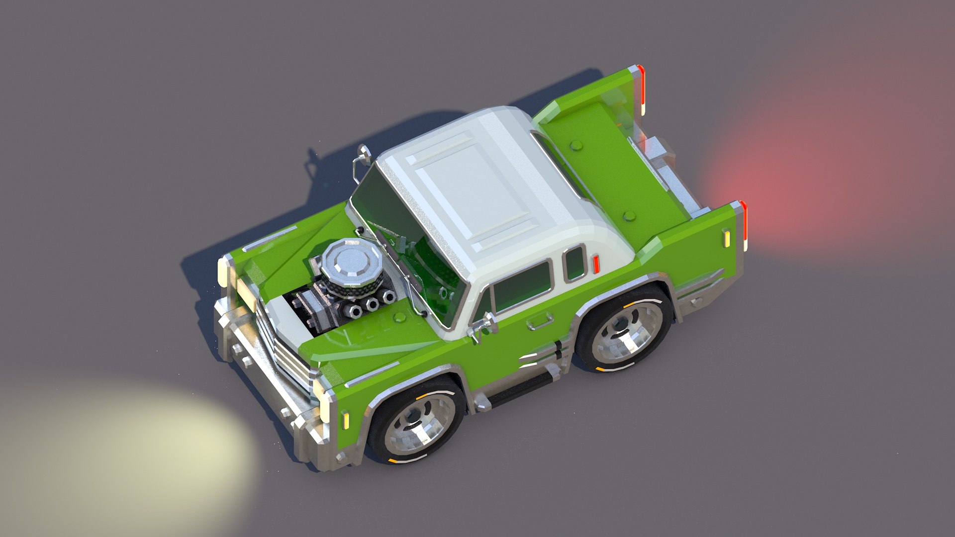 3D Drag Racer - Green Model - TurboSquid 2133661