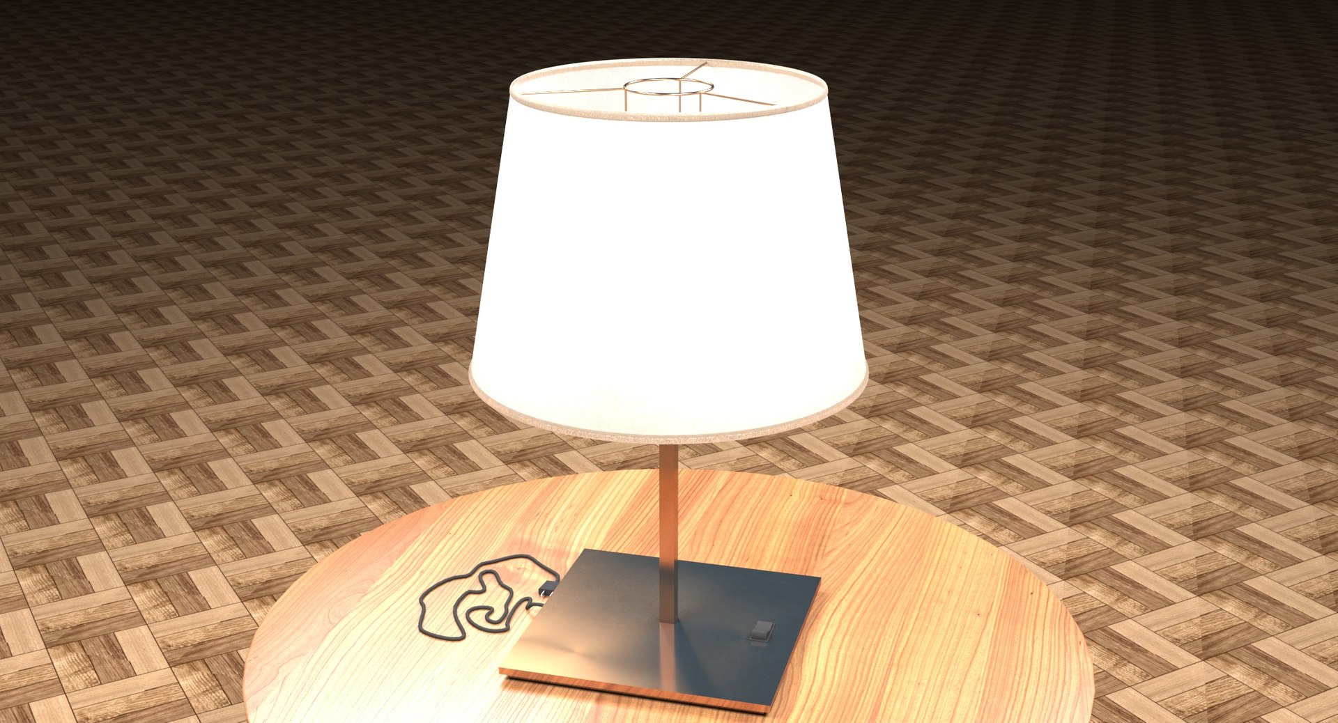 Lamp light shade 3D - TurboSquid 1349531