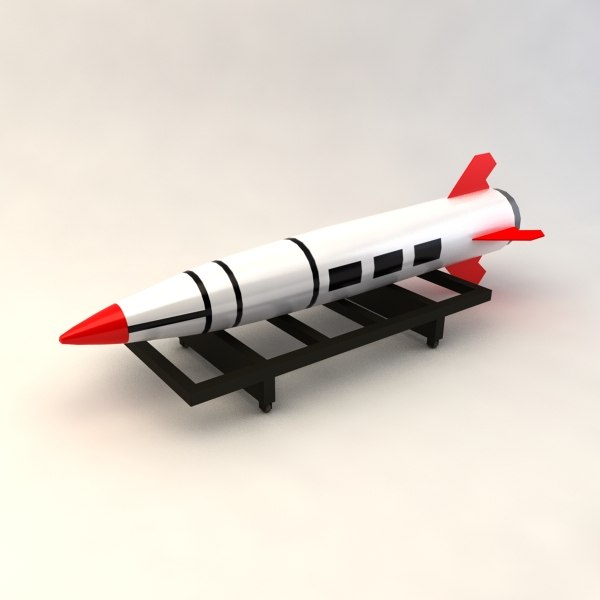 Ballistic Missile 3D Models for Download | TurboSquid
