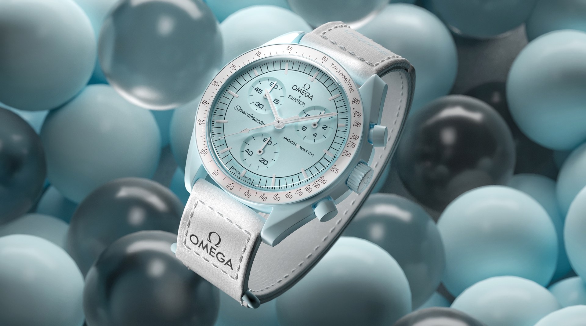 3D Swatch X Omega MoonSwatch Uranus - TurboSquid 1881734