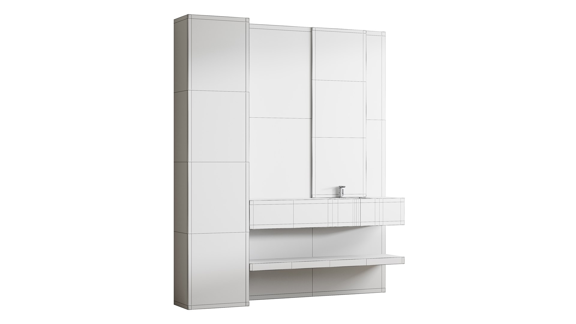 3D Bathroom Furniture 10 - TurboSquid 2427207